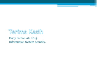 Information System Security - Kriptografi | PPT