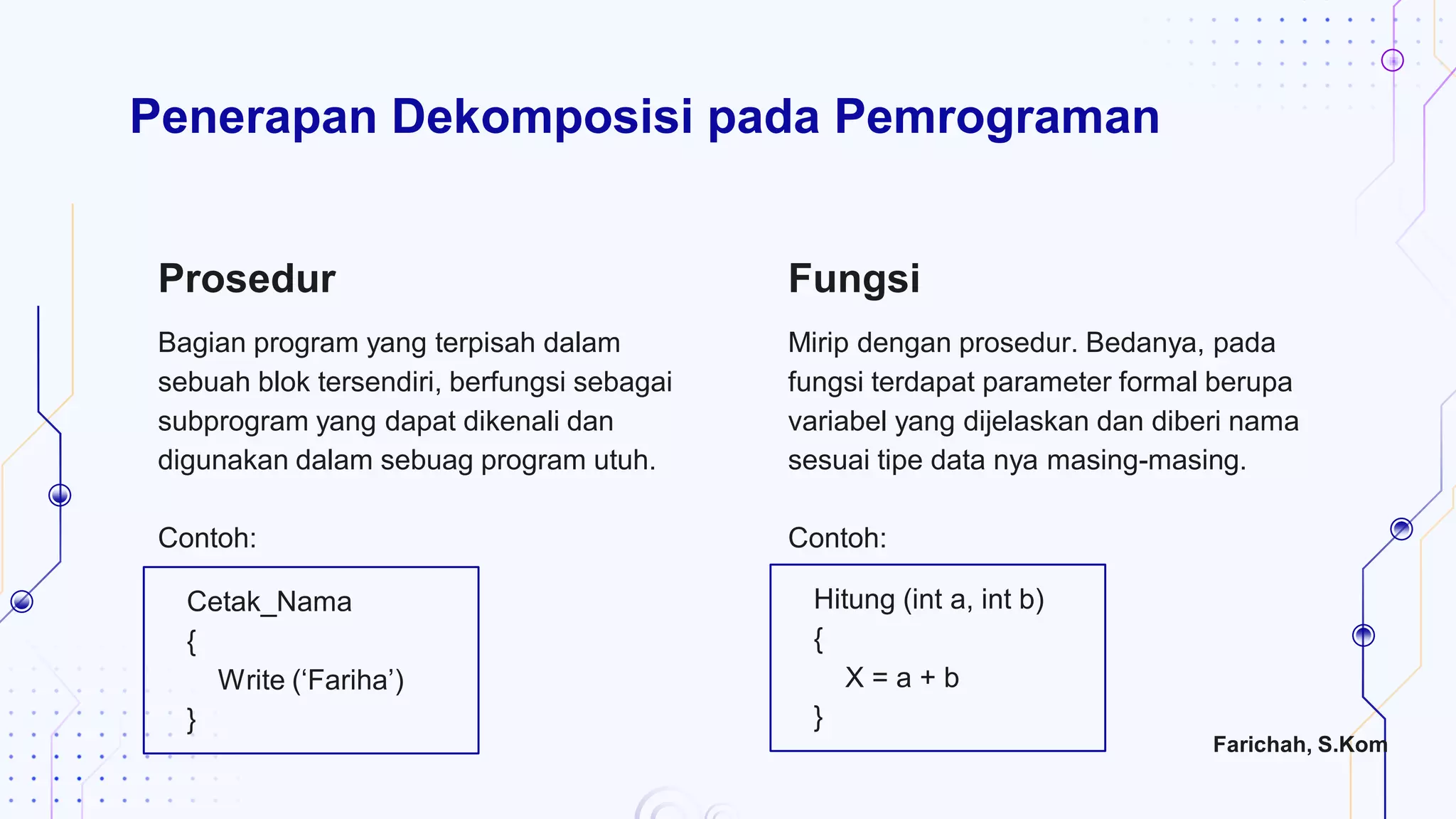 Algoritma dan Pemrograman Kelas 9 | PDF