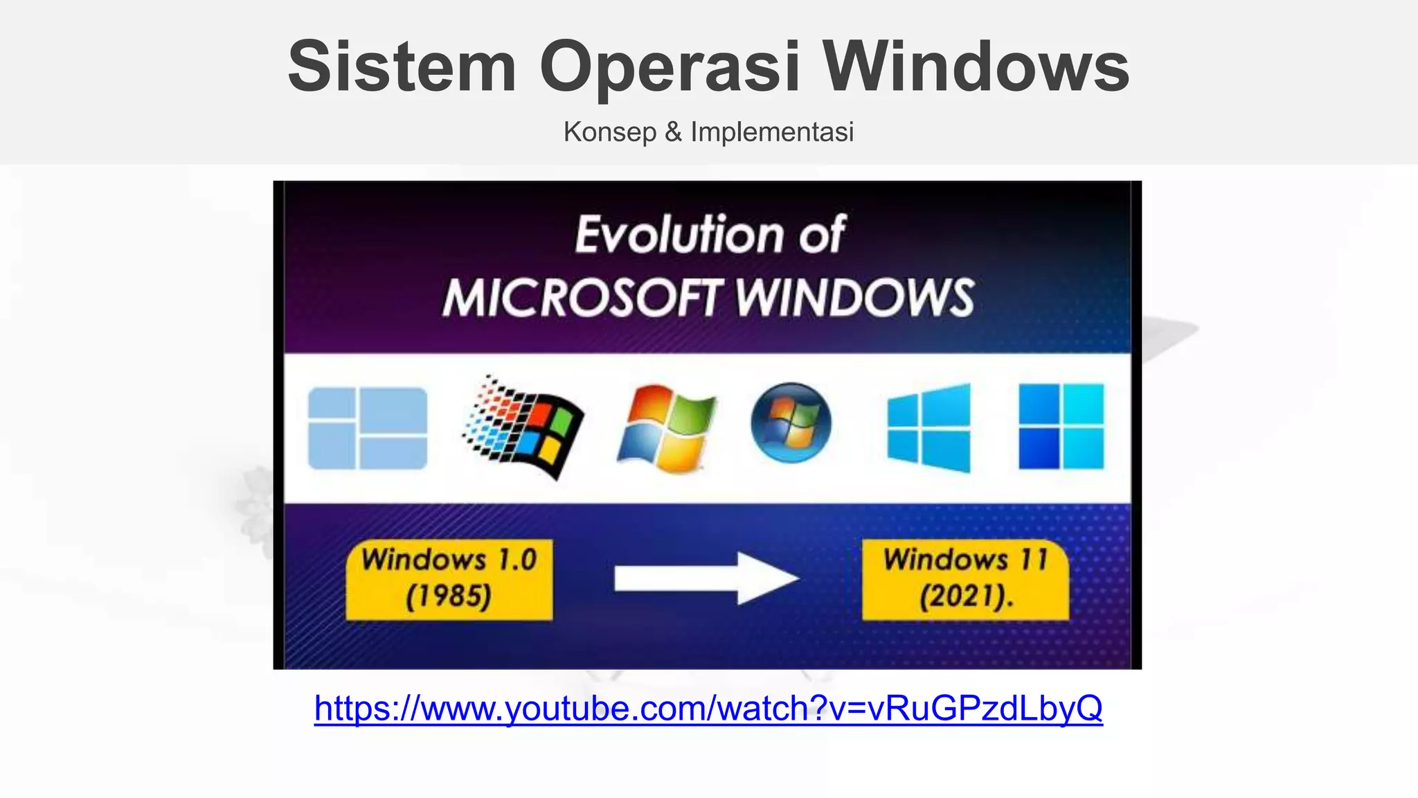 Pertemuan Ke-13 - Sistem Operasi -Microsoft Windows.pptx