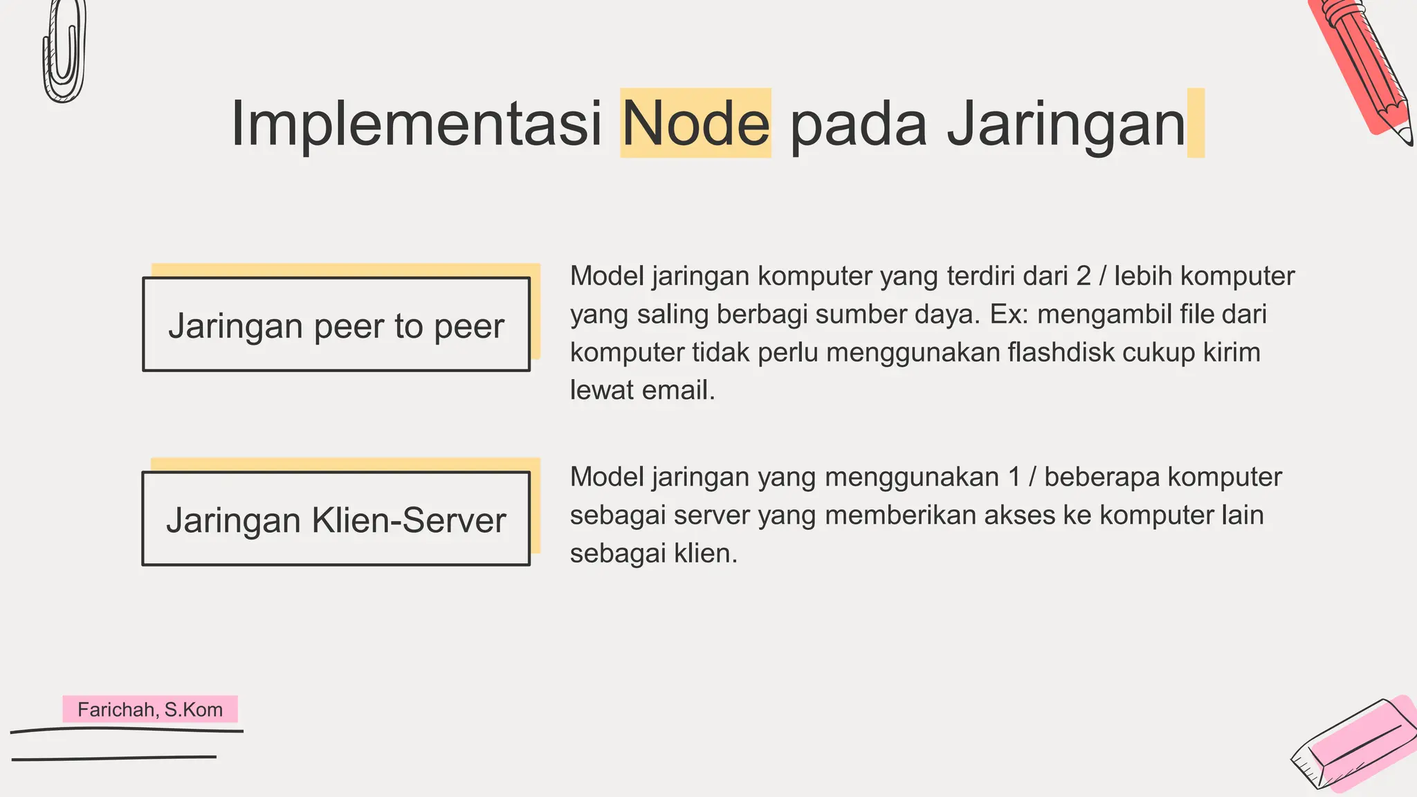 Jaringan Komputer dan Internet Kelas 8 | PDF