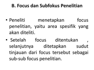 Pertemuan ke 2 & 3 pengertian penelitian kualitatif | PPTX