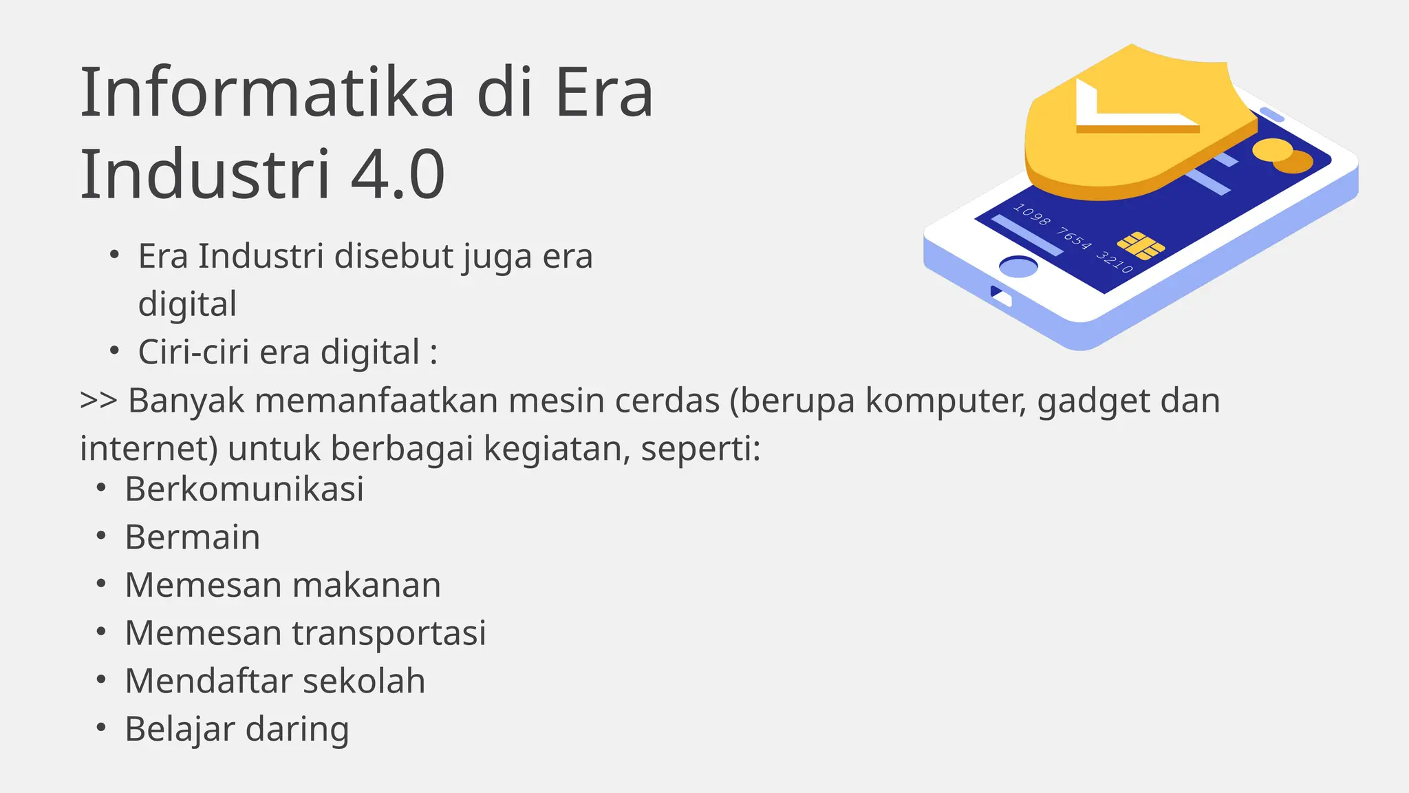 Tentang Informatika di Sekolah Menengah Atas | PPTX