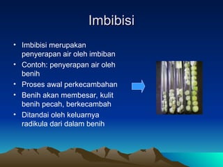 Pertemuan Ke-3.ppt Fisiologi Tumbuhan Imbibisi dan Air | PPT