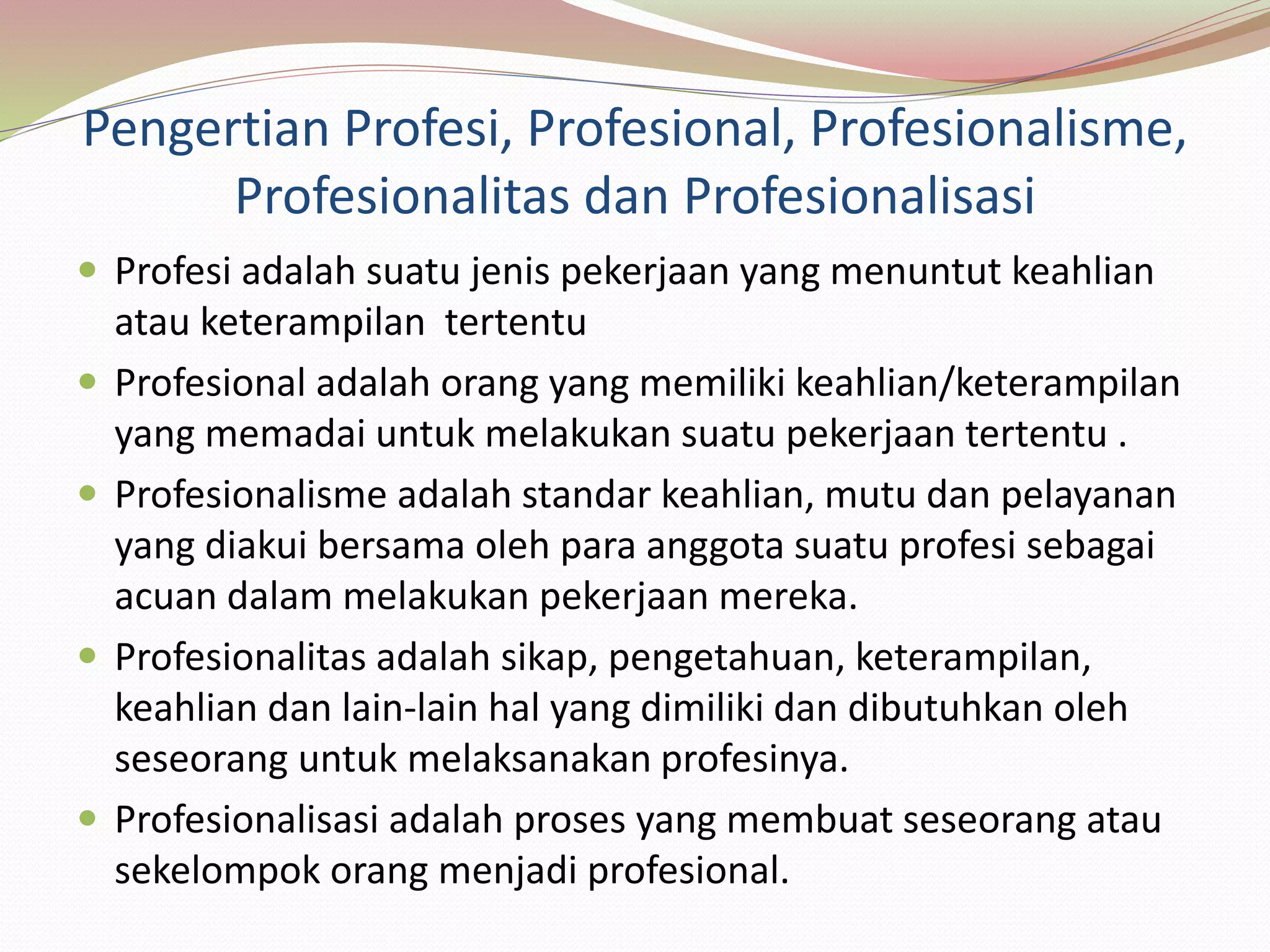 sekilas tentang profesi guru | PPTX