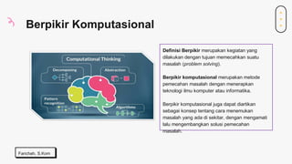 Berpikir Komputasional Kelas 10 | PDF