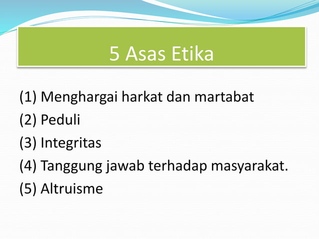 pengertian etika | PPTX