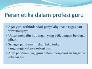 pengertian etika | PPTX