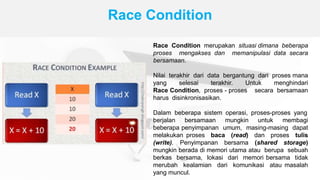 Pertemuan Ke-5 - Sistem Operasi - Sinkronisasi Proses.pptx