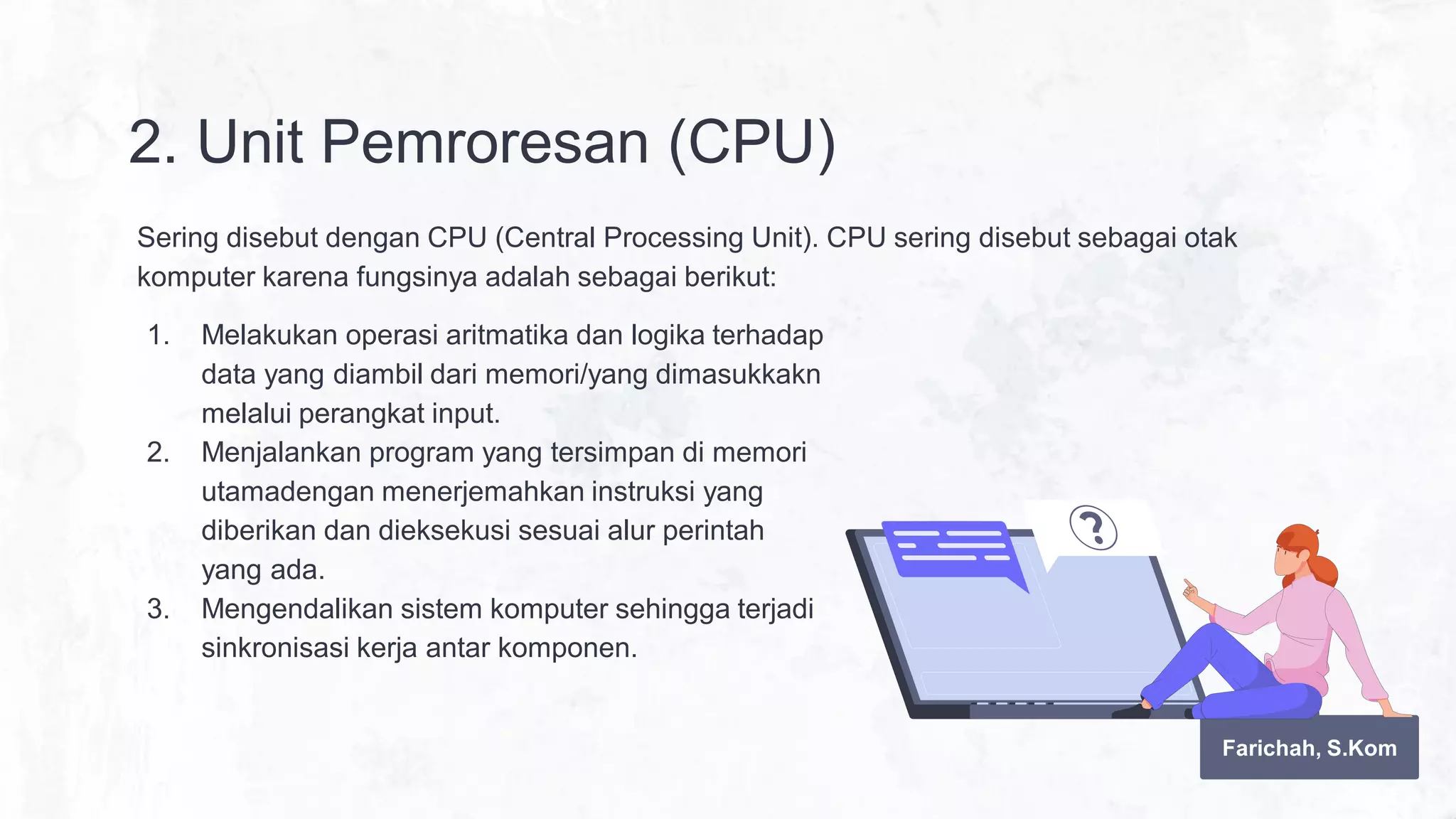 Sistem Komputer Kelas 7 | PDF
