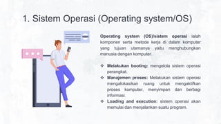 Sistem Komputer Kelas 7 | PDF