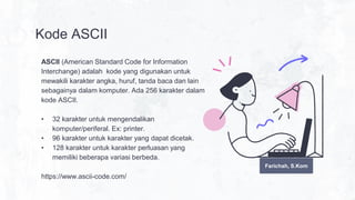 Sistem Komputer Kelas 7 | PDF