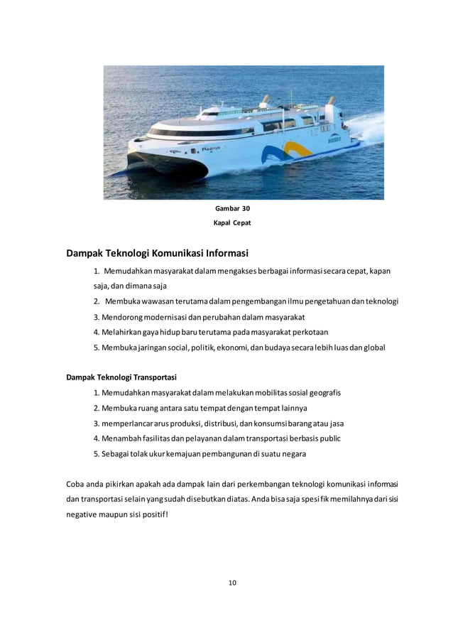 : Perkembangan IPTEK dalam era globalisasi dan dampaknya bagi kehidupan manusia (Teknologi ...