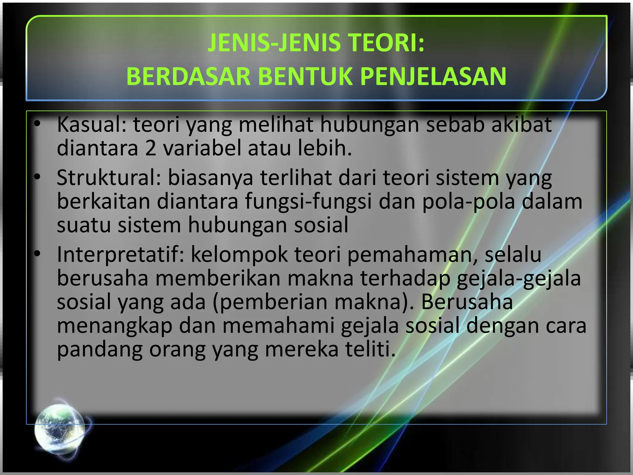 FUNGSI TEORI DALAM SEBUAH PENELITIAN.pptx