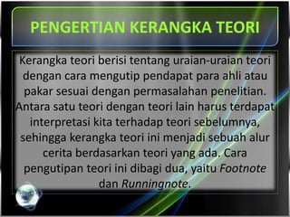 FUNGSI TEORI DALAM SEBUAH PENELITIAN.pptx