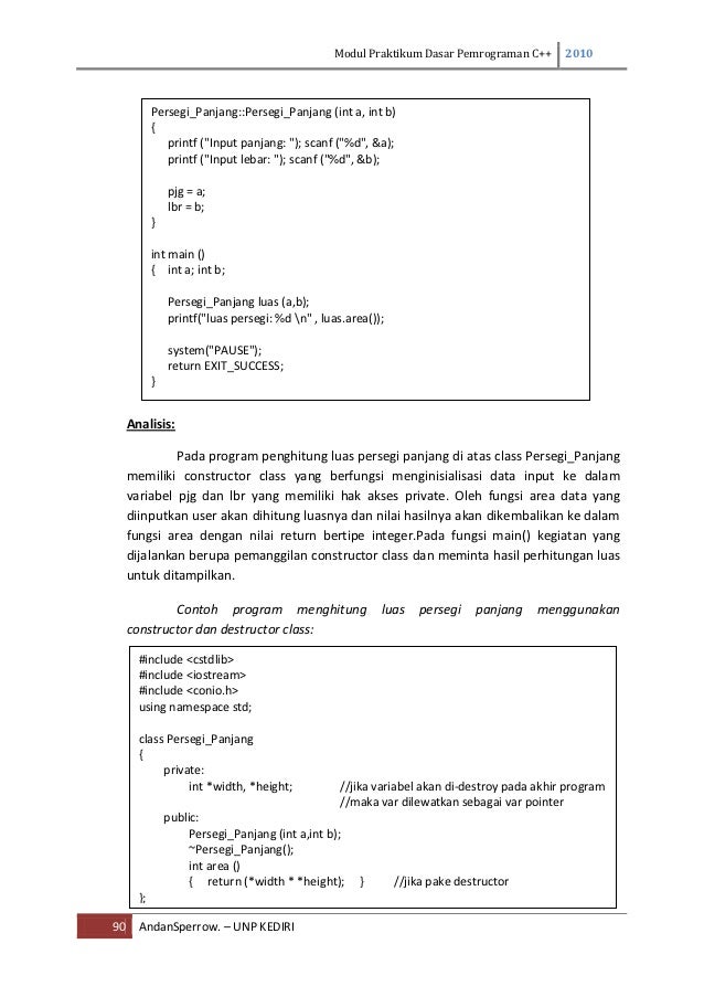 Dasar Pemrograman C