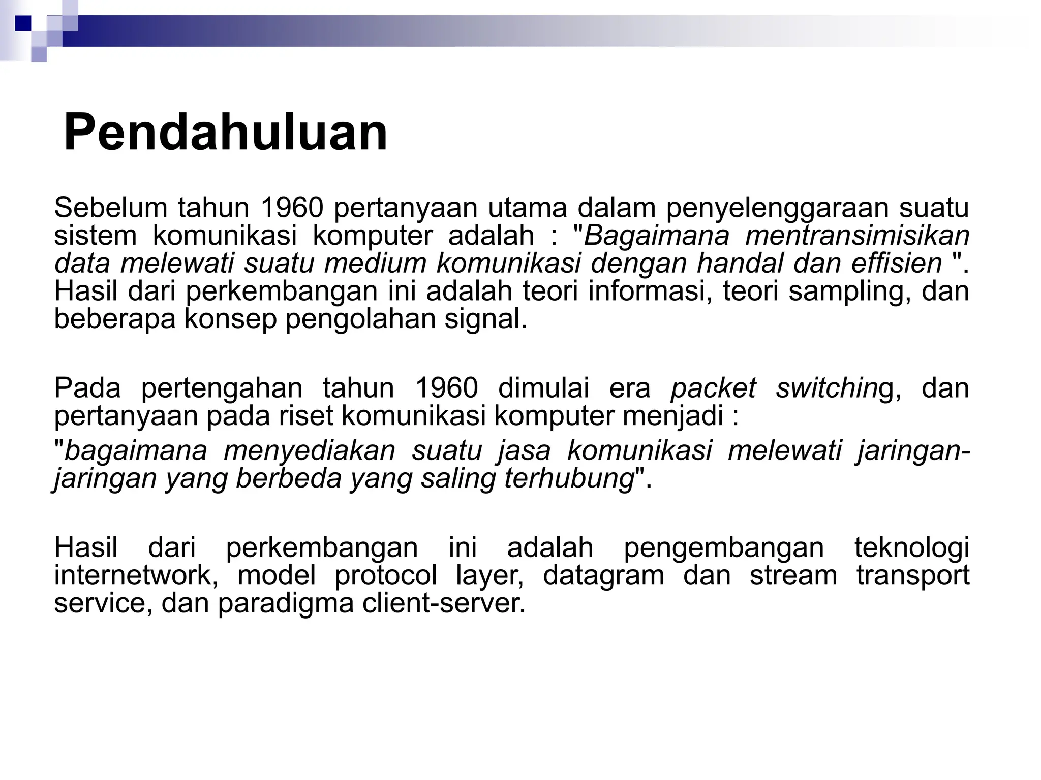 Materi internet Gateway dan NAT Networking | PPT