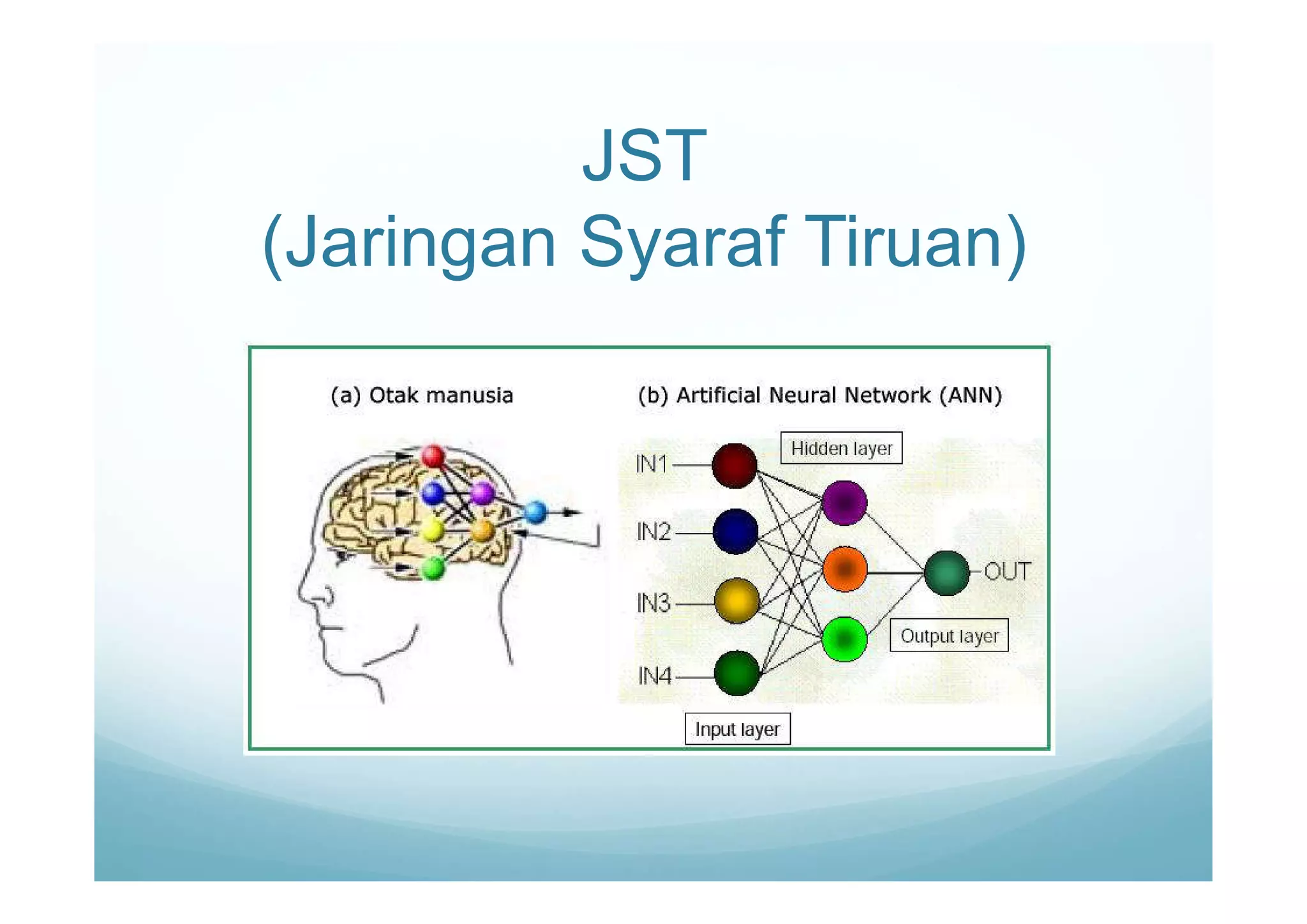 Jaringan Syaraf Tiruan (JST) | PDF
