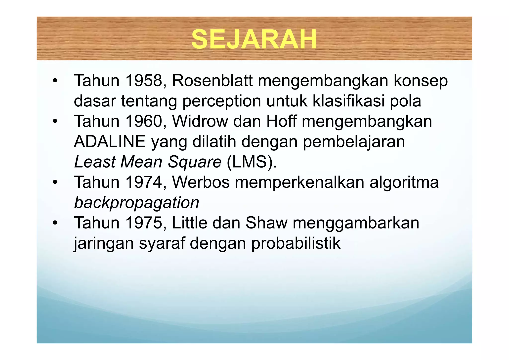 Jaringan Syaraf Tiruan (JST) | PDF