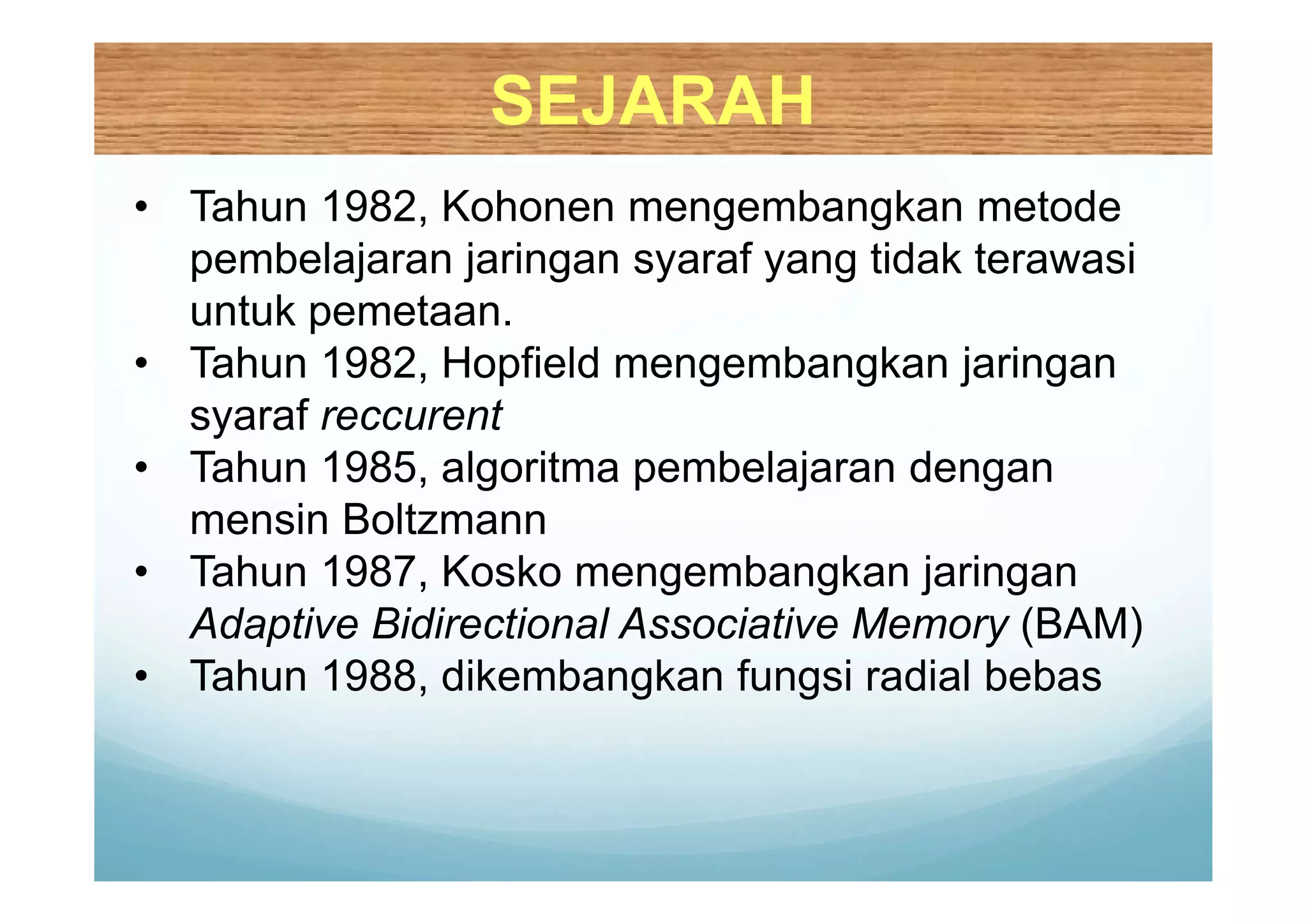 Jaringan Syaraf Tiruan (JST) | PDF