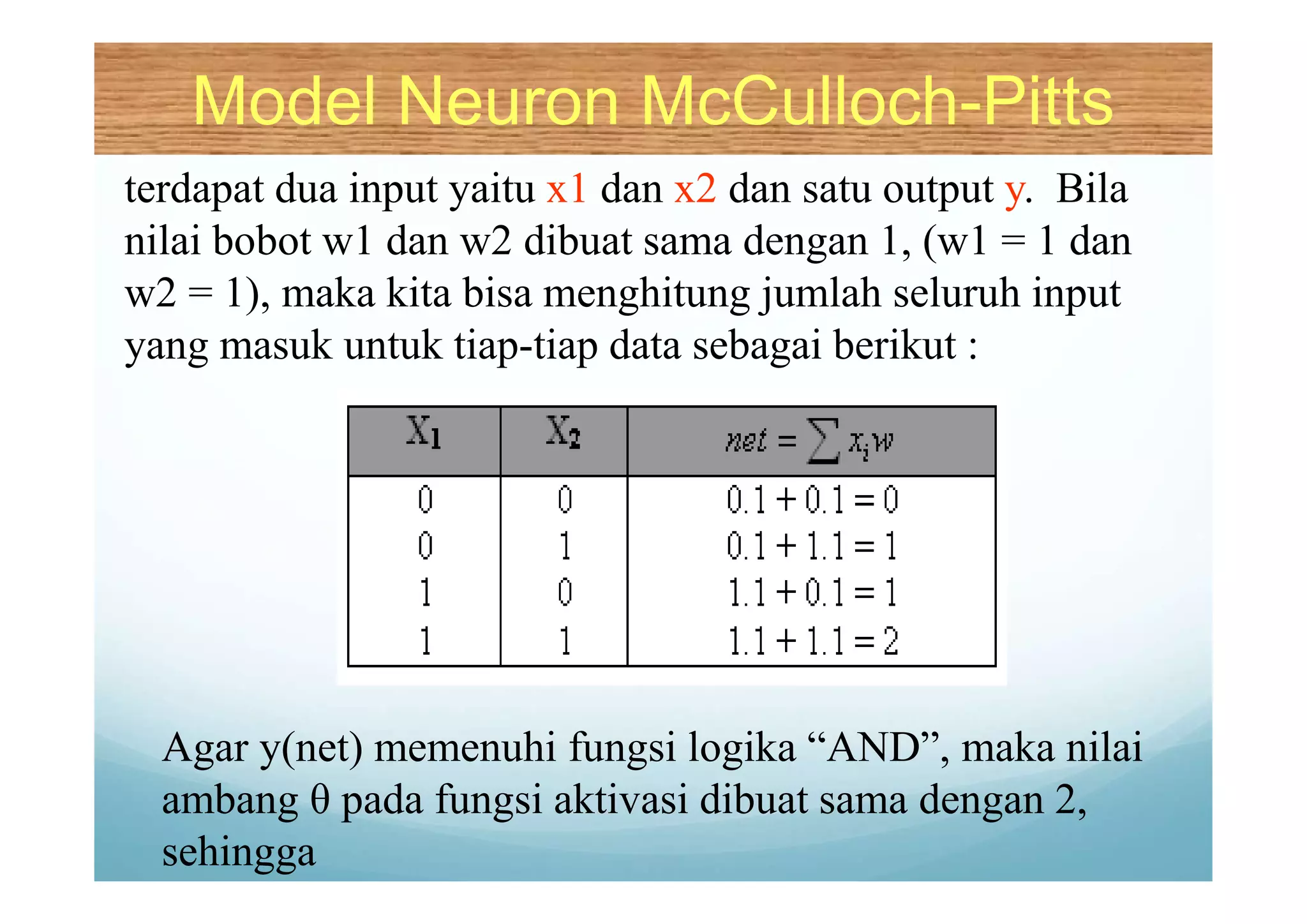 Jaringan Syaraf Tiruan (JST) | PDF