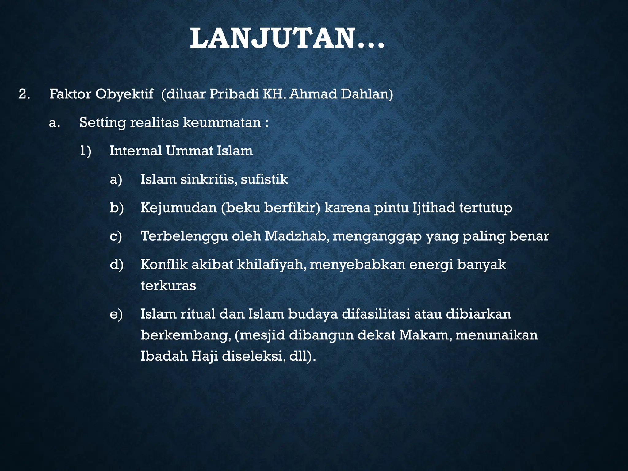 Pertemuan Ke 2 (Ciri Gerakan Muhammadiyah).pptx