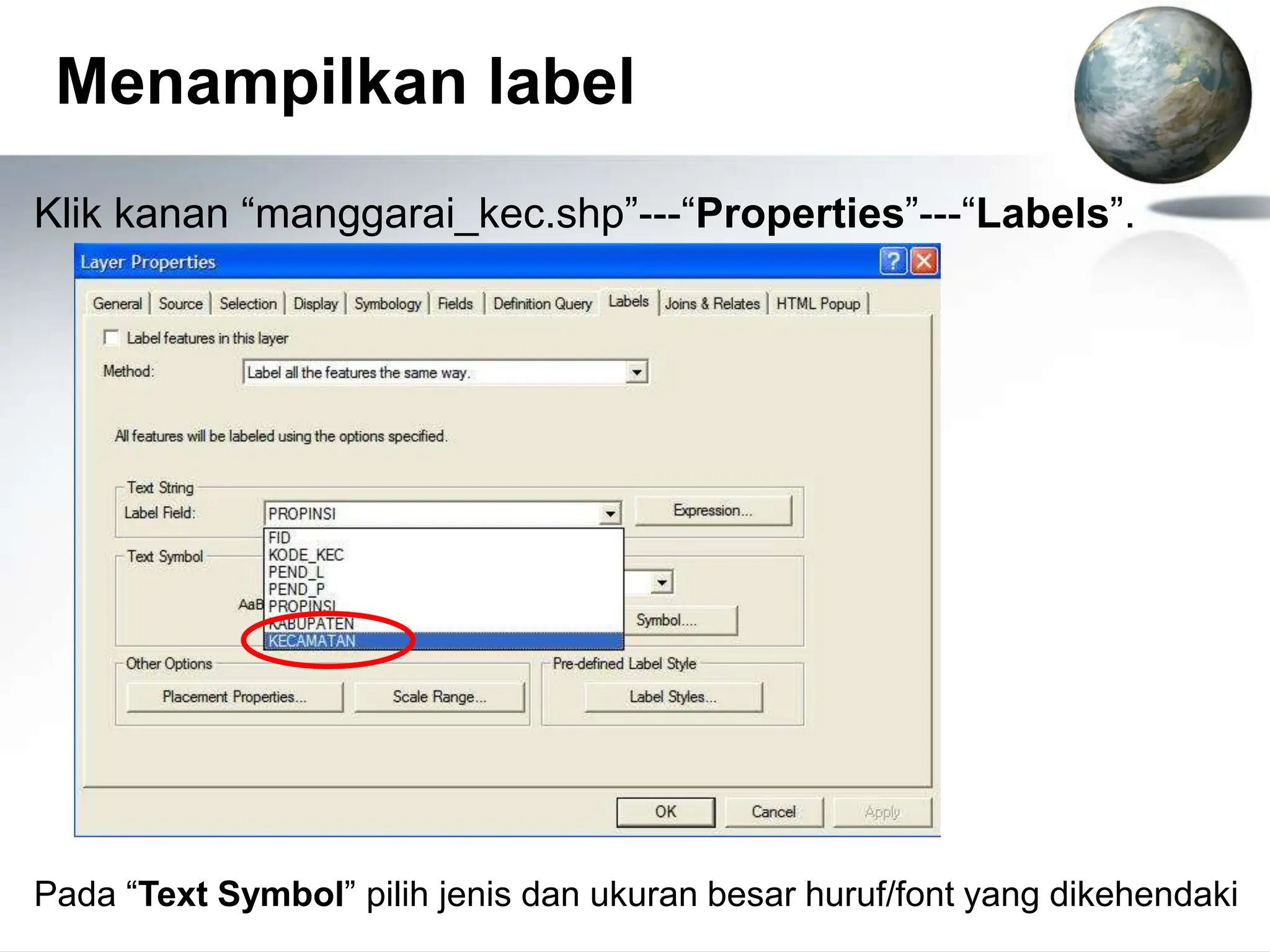 pengenalan arcgis untuk perencanaan wilayah dan kota | PPT