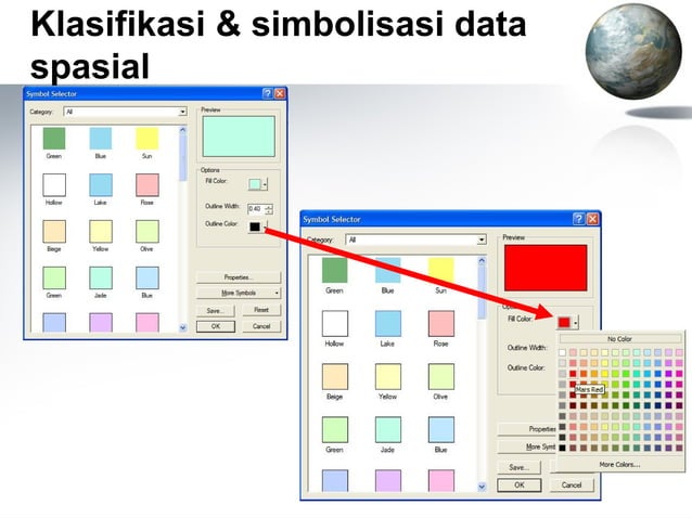 pengenalan arcgis dalam bentuk data spasial | PPT