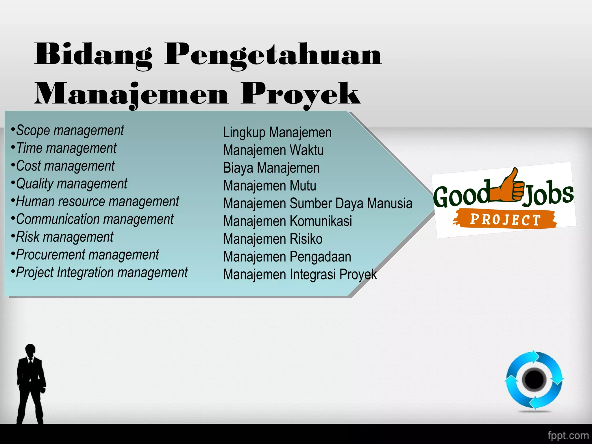 Pertemuan ke 3( tentang manajeman proyek ) proyek teknologi informasi | PPT