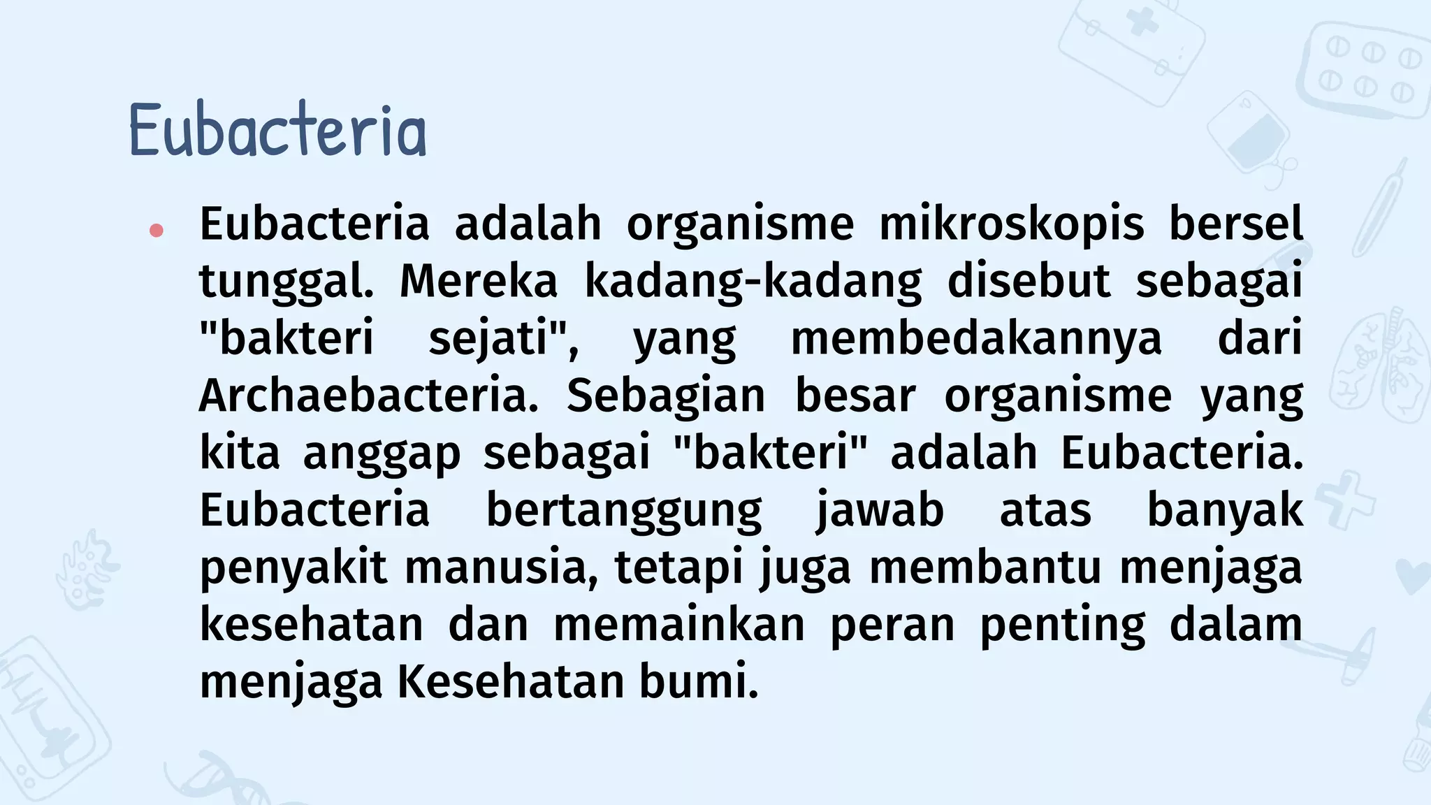 eubacteria and archaebacteria | PPTX