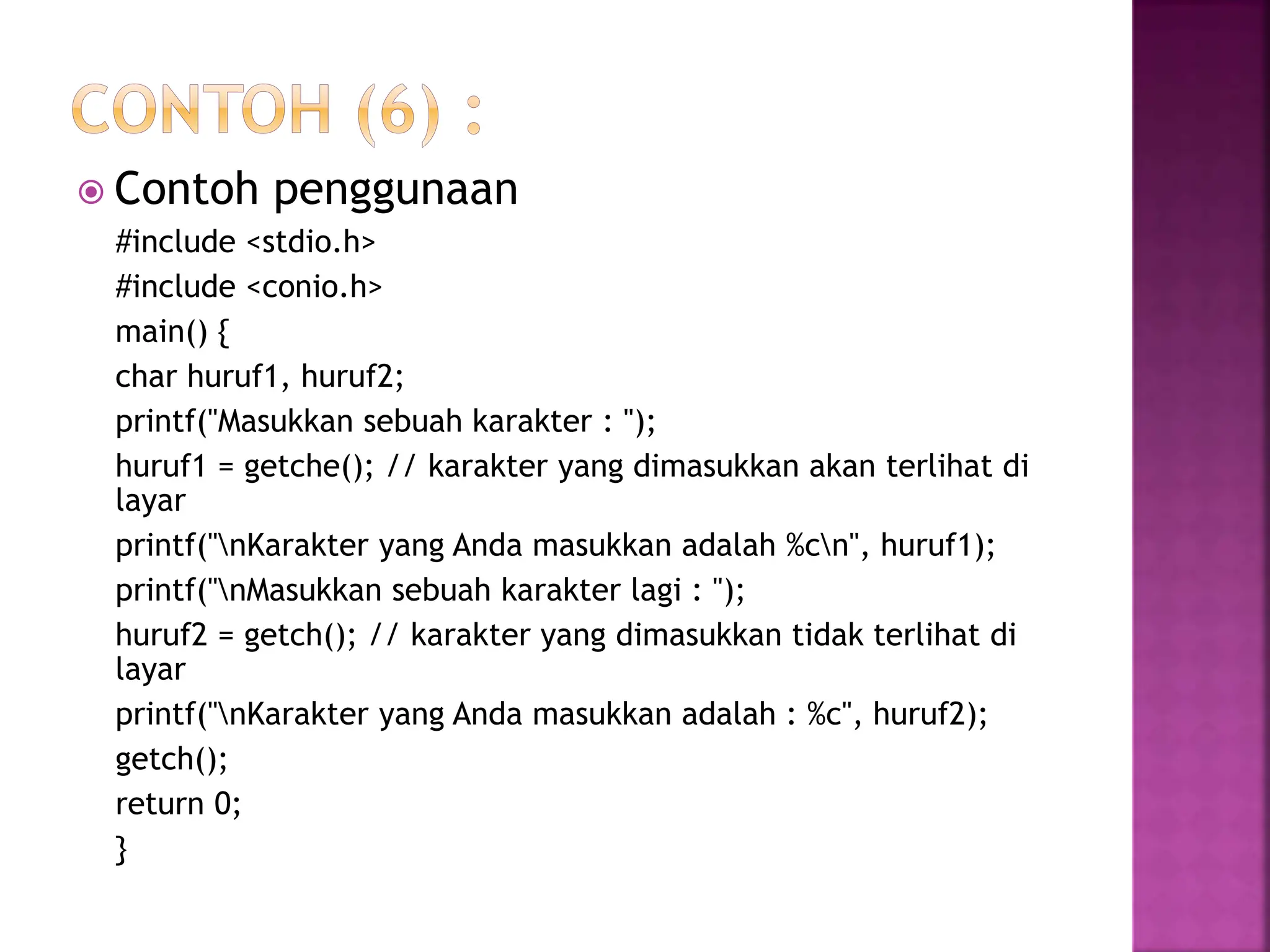 Pertemuan ke 5 Membaca & menulis karakter (input & output) (2).ppt