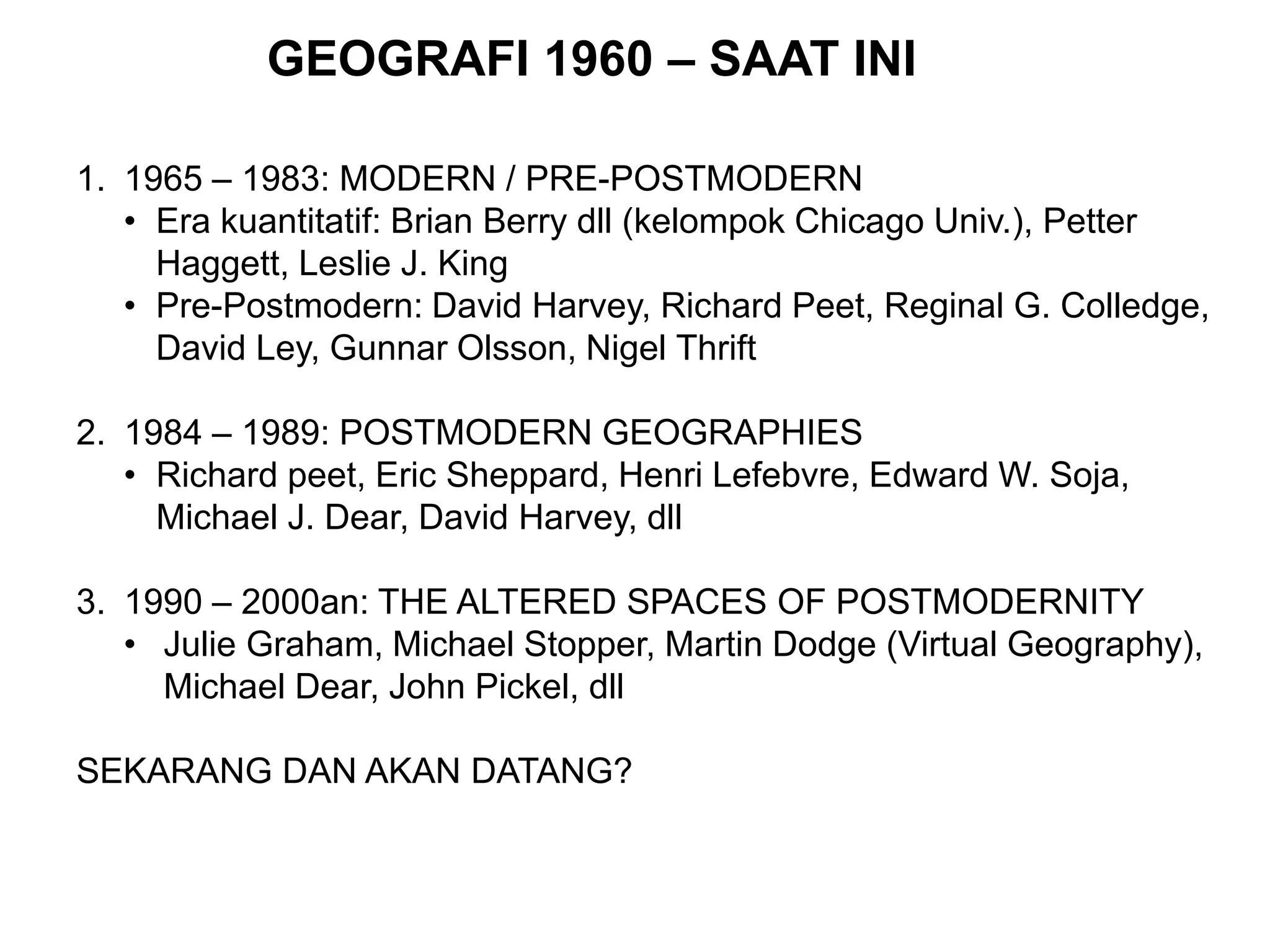 Pertemuan ke 6 - Sejarah dan Kedudukan Ilmu Geografi.ppt