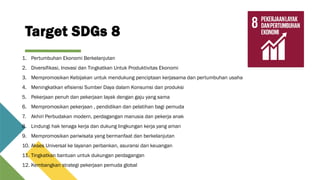 Pertemuan ke 8 Pekerjaan Layak&Pertumbuhan Ekonomi.pptx