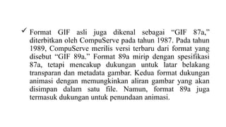 pertemuan ke 9 cara Perancangan gif animasi | PPTX