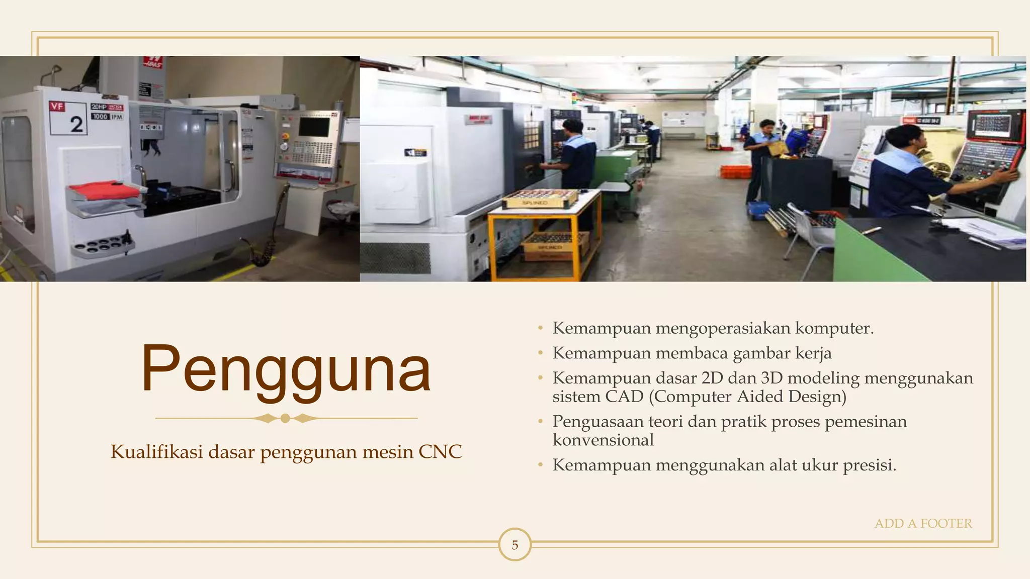 Subtractive manufakur CNC | PPT | Free Download