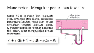 Pertemuan ketiga tekanan dan fluida statik | PPTX