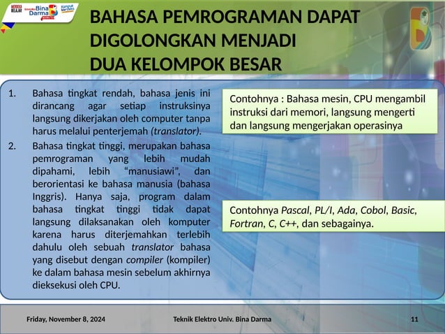 pertemuan minggu ke 1 Pengenalan Pemrograman.pptx