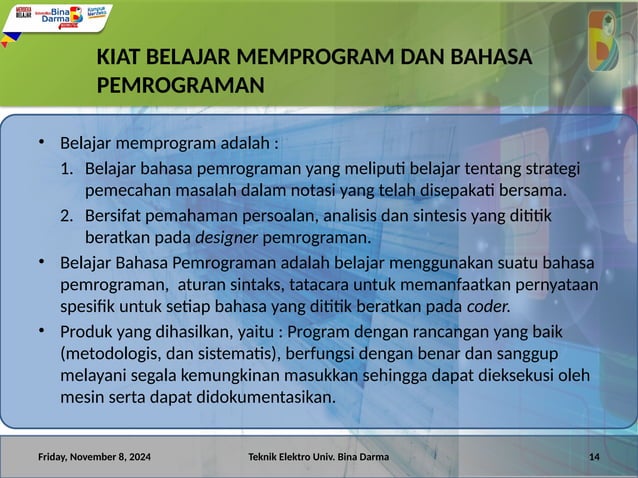 pertemuan minggu ke 1 Pengenalan Pemrograman.pptx