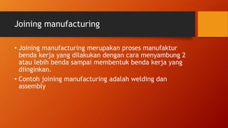 Teknologi Mesin Manufaktur | PPTX