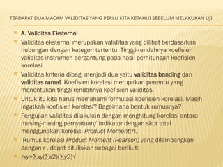 PERTEMUAN Uji validitas dan reliabilitas.pptx