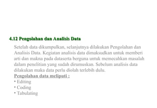 Pengumpulan data pada penelitian kesehatan | PPT