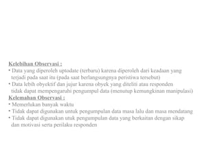 Pengumpulan data pada penelitian kesehatan | PPT