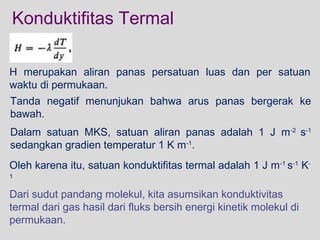Pertemuan vi konduktifitas termal | PPT