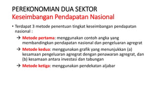 PERTEMUAN V KPN PEREKONOMIAN DUA SEKTOR DAN MULTIFLIER.pptx