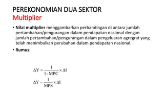 PERTEMUAN V KPN PEREKONOMIAN DUA SEKTOR DAN MULTIFLIER.pptx