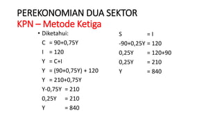 PERTEMUAN V KPN PEREKONOMIAN DUA SEKTOR DAN MULTIFLIER.pptx