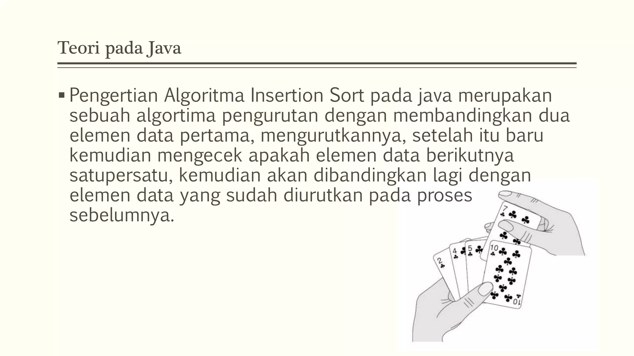 Insertion Sort | PPTX