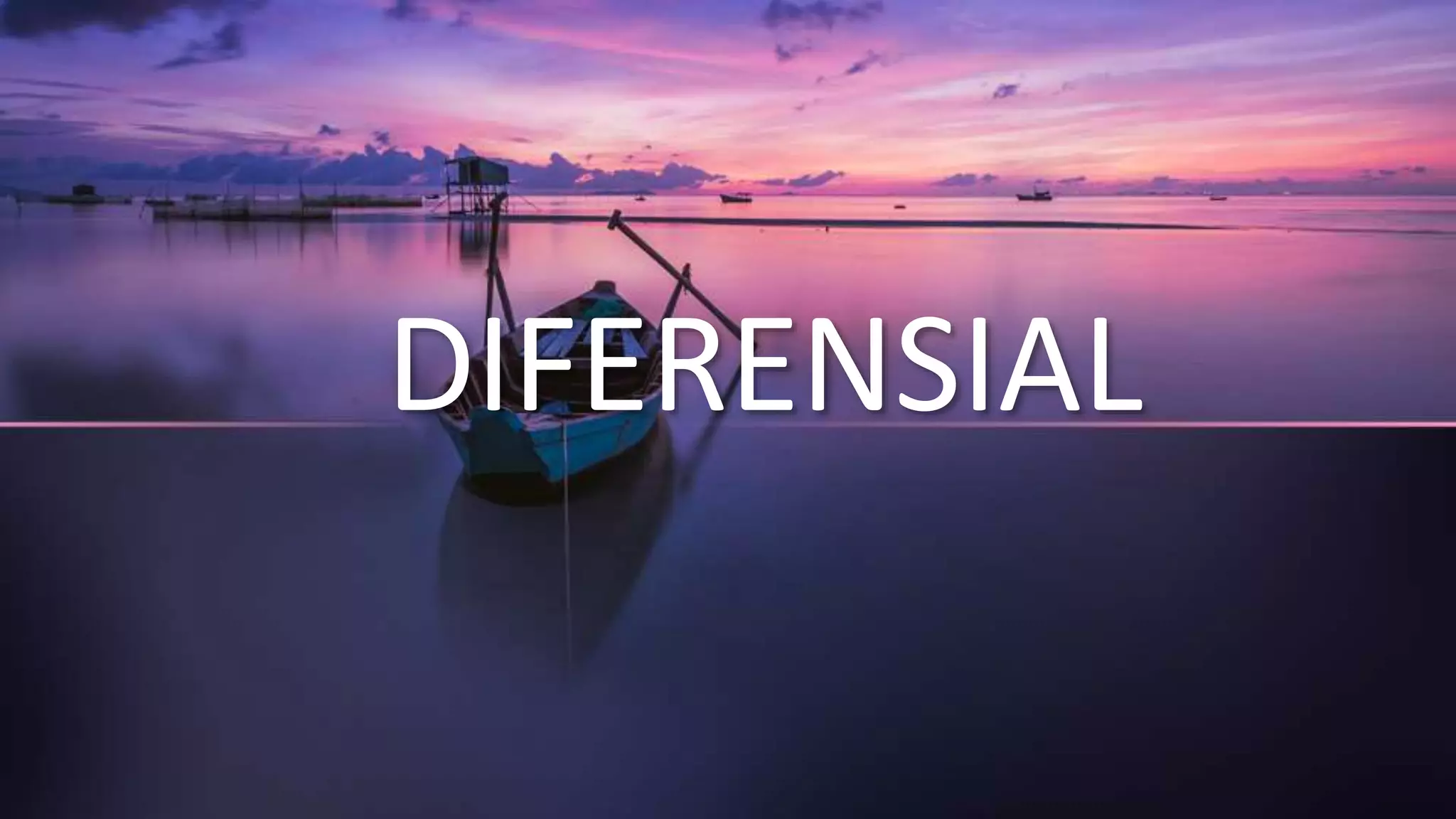 Pertemuan x diferensial | PPT