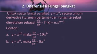 Pertemuan x diferensial | PPTX