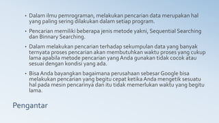 Sequential Search | PPTX