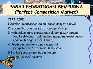 Pertemuan x pasar persaingan sempurna | PPTX